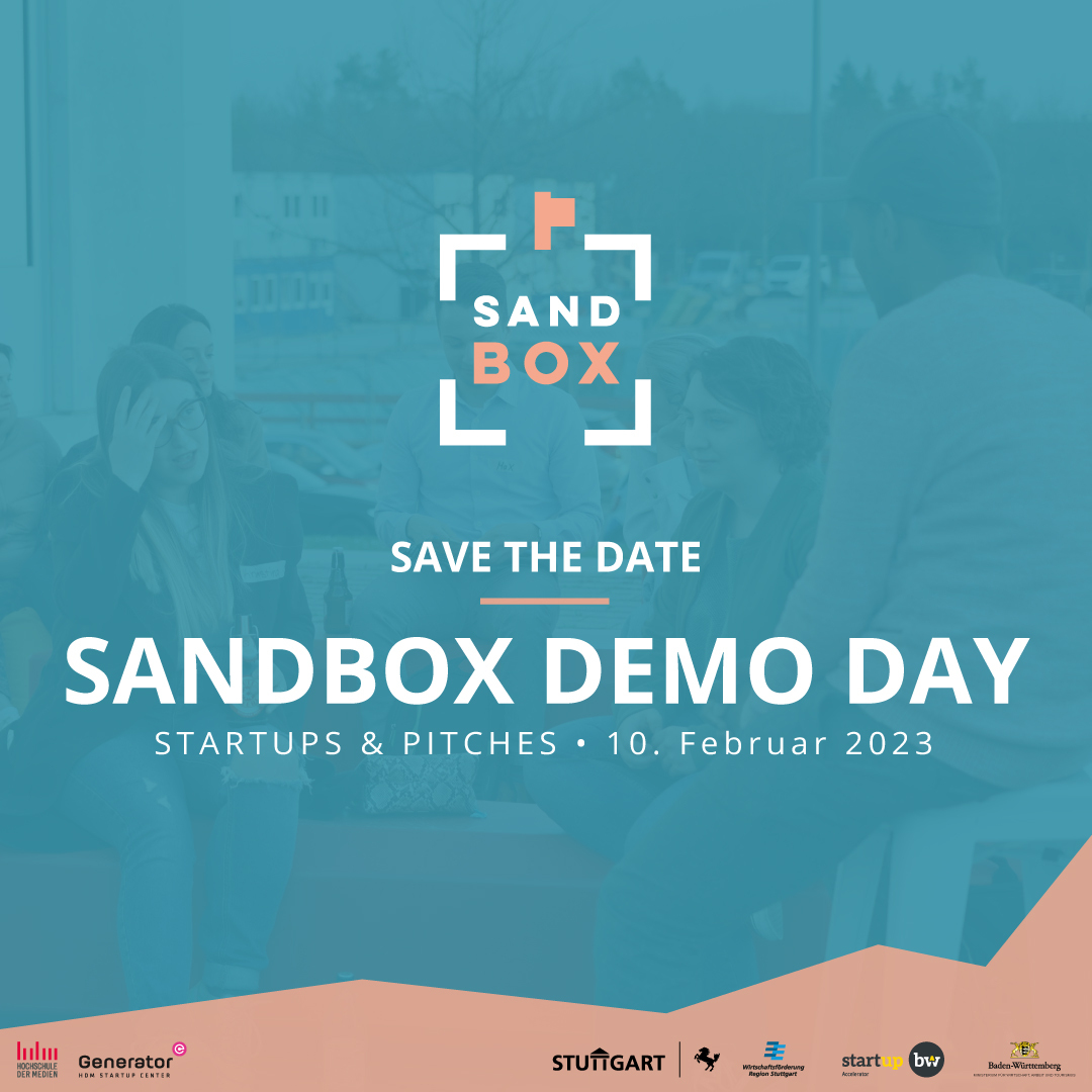 Demo Day der Sandbox am 10. Februar 2023 – Startup-Stuttgart.de